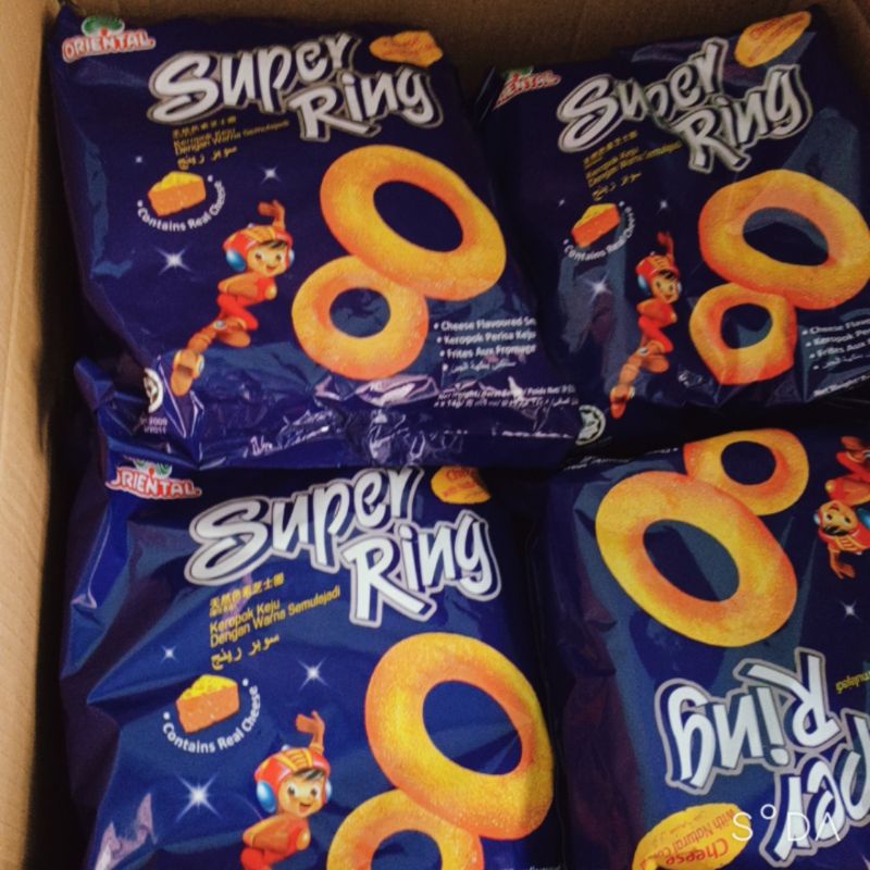 Dive Into Cheesy Bliss with SuperRing Cheese Flavoured Snack from Malaysia!